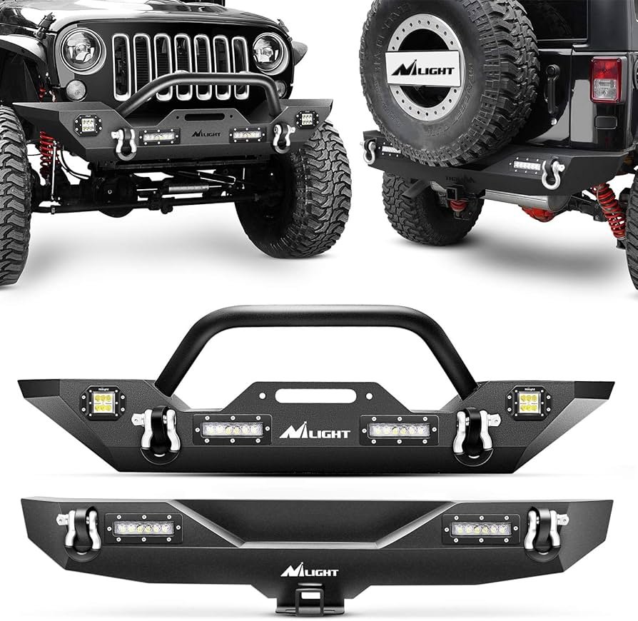How to Painting Amazon Jeep JK Bumpers Black - Its Released