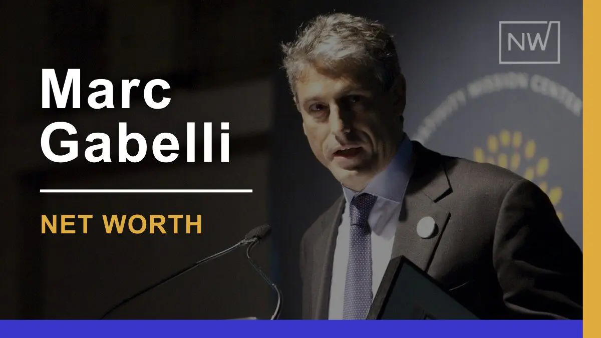 Who is Marc Gabelli Net Worth? - Its Released