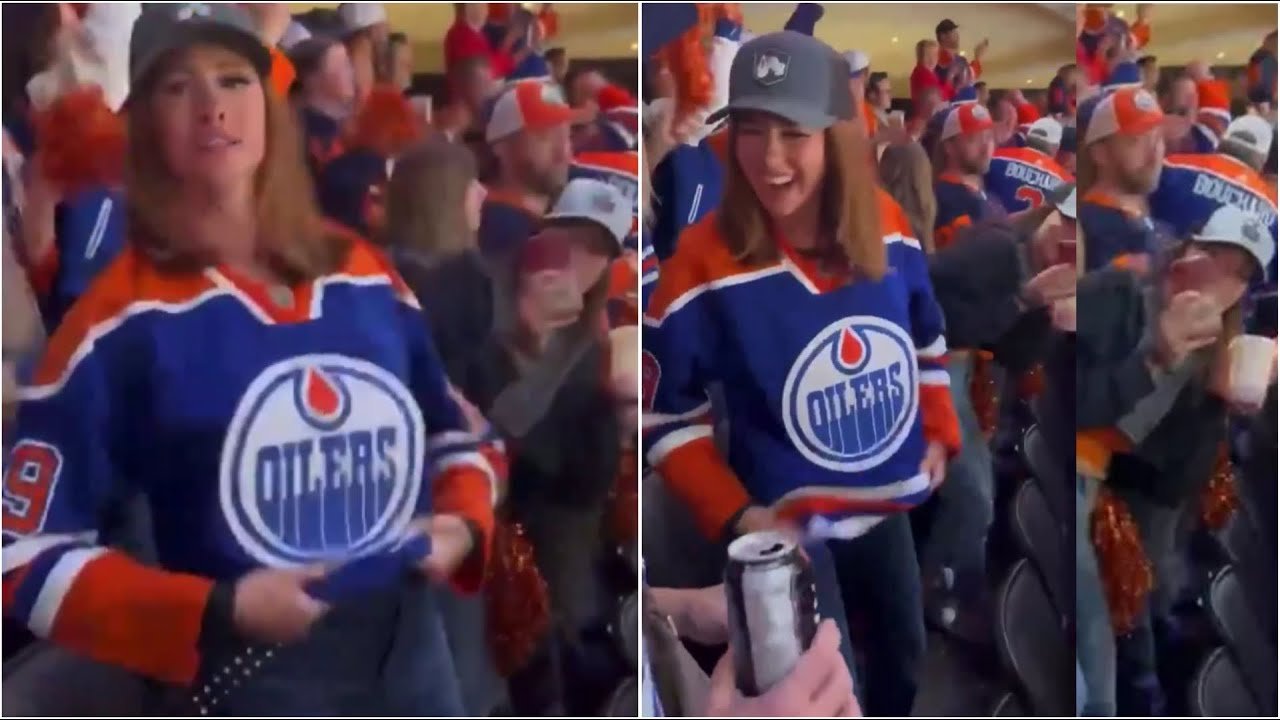 oilers fan flash not censored - Its Released